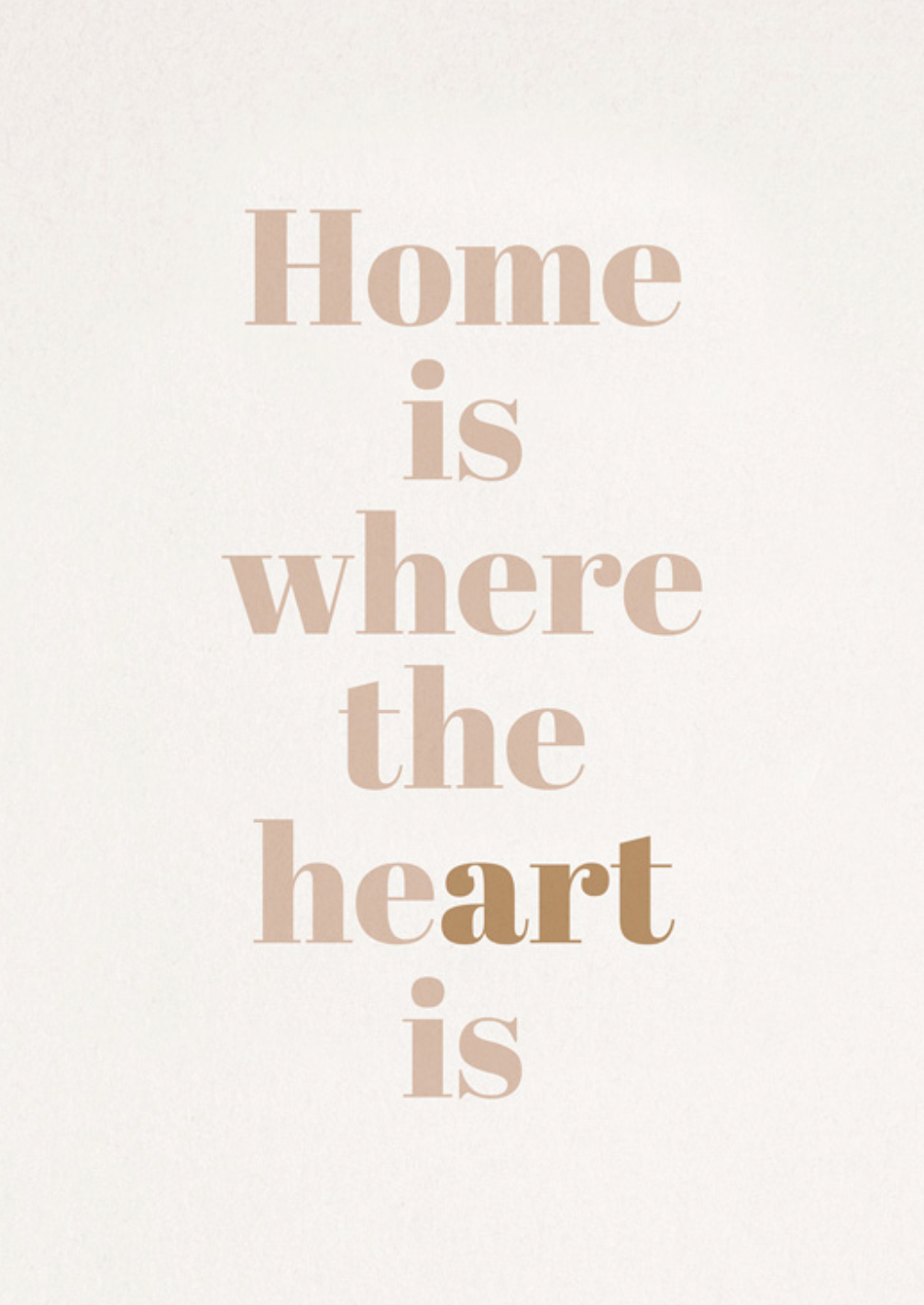 Where the Heart Is Poster – Casarella